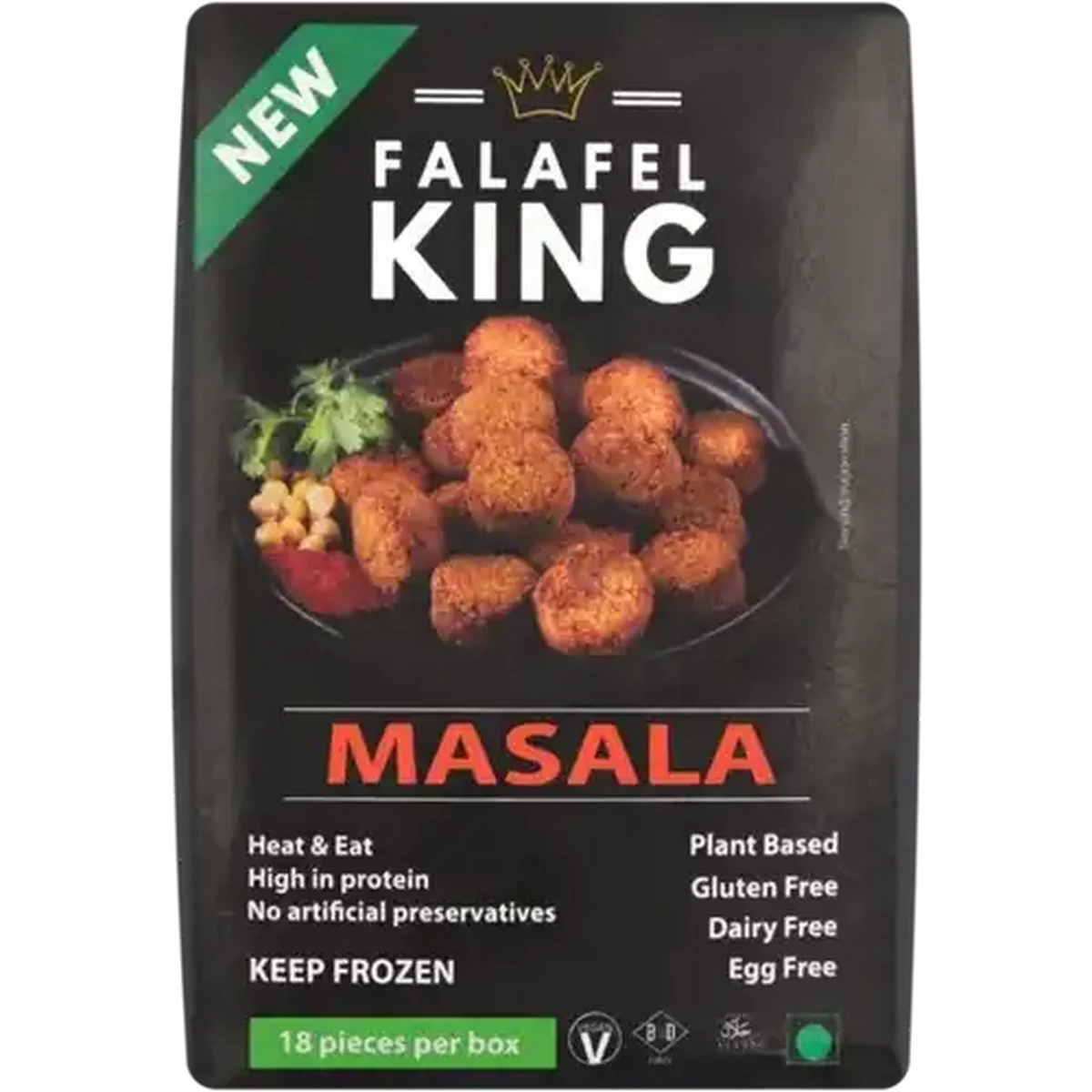 Checkers Sixty60 | Falafel King Frozen Masala Falafel 18 Pack