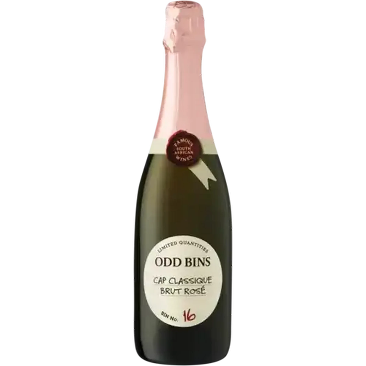 Checkers Sixty60 | Odd Bins 16 Cap Classique Brut Rosé Wine Bottle 750ml