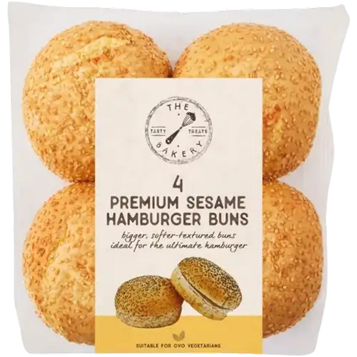 Checkers Sixty60 | The Bakery Premium Sesame Hamburger Buns 4 Pack