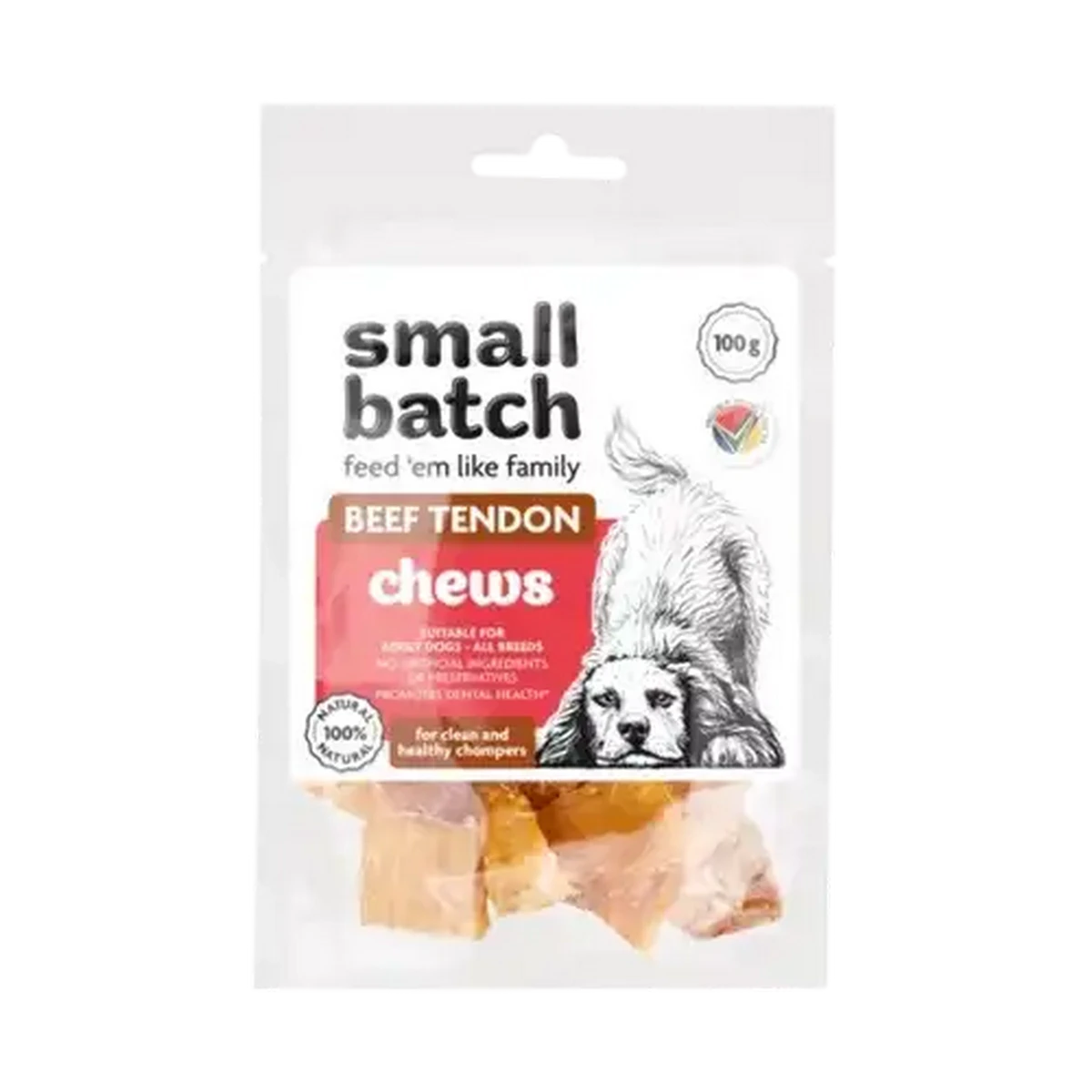 Checkers Sixty60 | Smallbatch Beef Tendon Dog Treats 100g