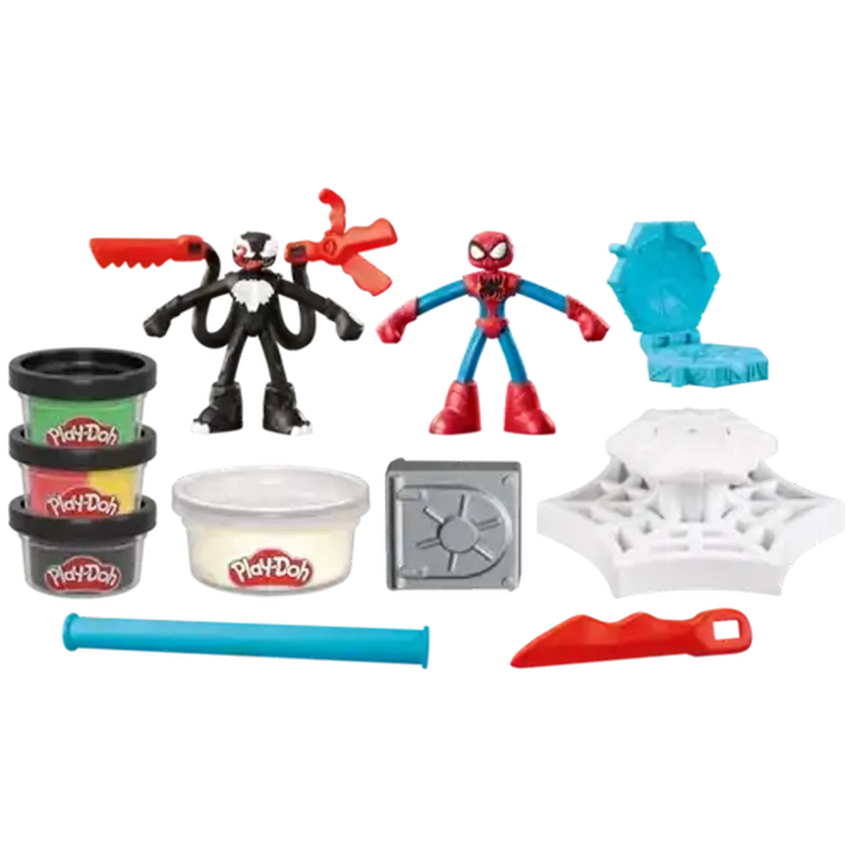 Checkers Sixty60 | Play-Doh Spiderman Launch and Slice Battle