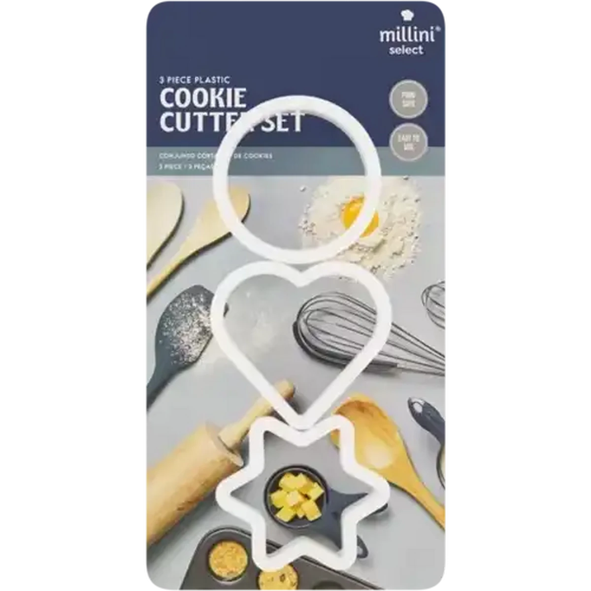 Checkers Sixty60 | Millini Non-Stick Pastry/Cookie Cutter Set 3-Piece