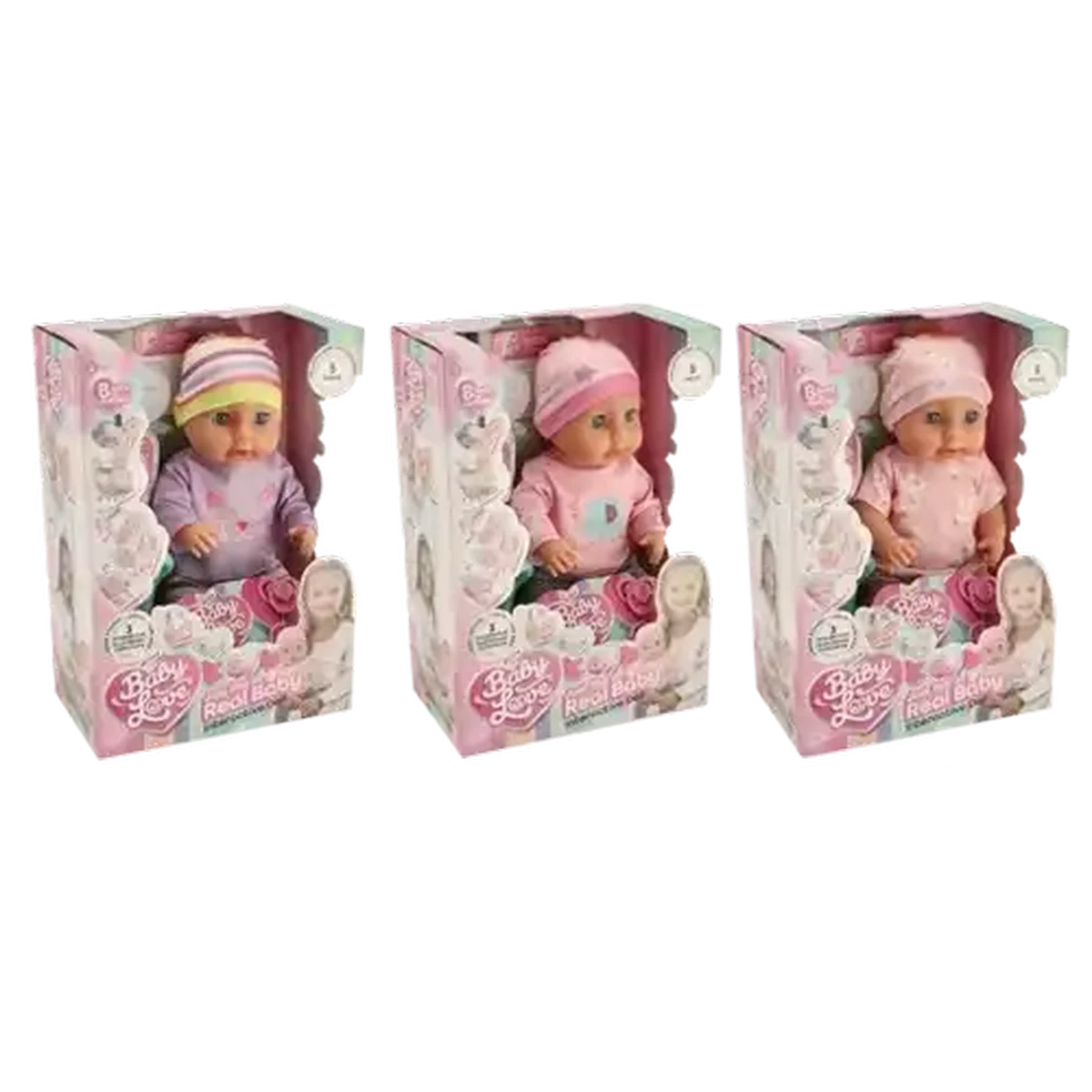 Checkers Sixty60 | Baby Love Interactive Doll 40cm (Design May Vary)