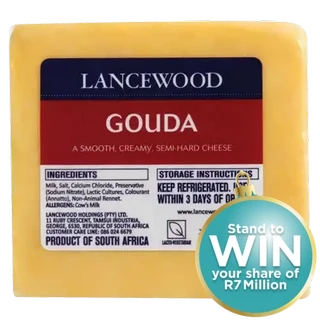 Checkers Sixty60 | Crickley Gouda Cheese Pack Per kg