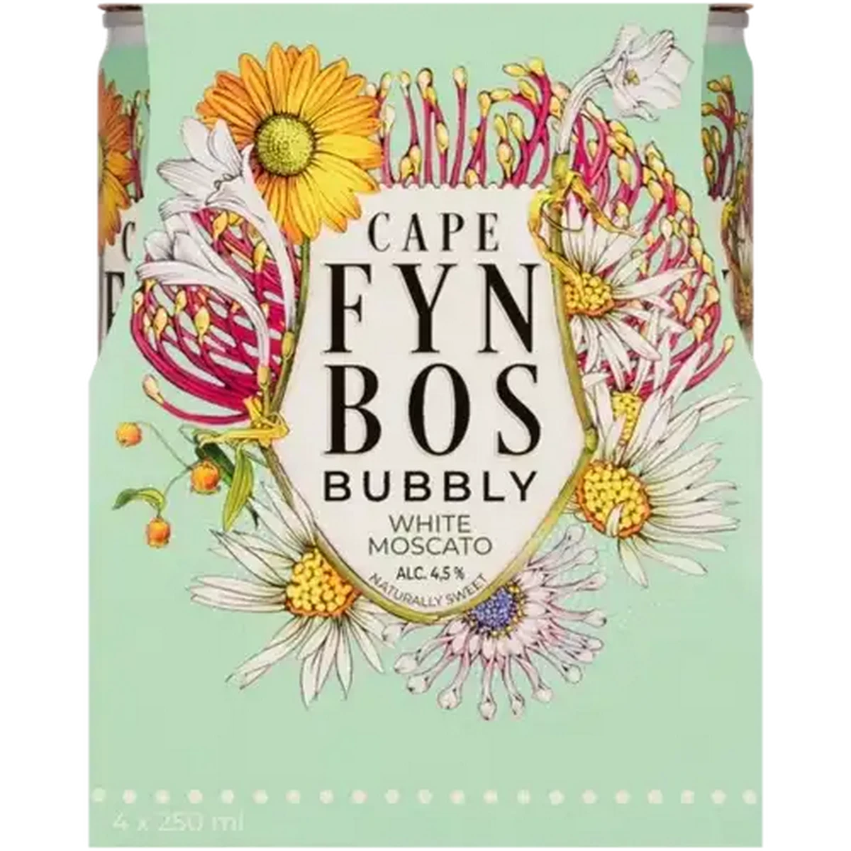 Checkers Sixty60 | Cape Fynbos Bubbly White Moscato Sparkling Wine Cans ...