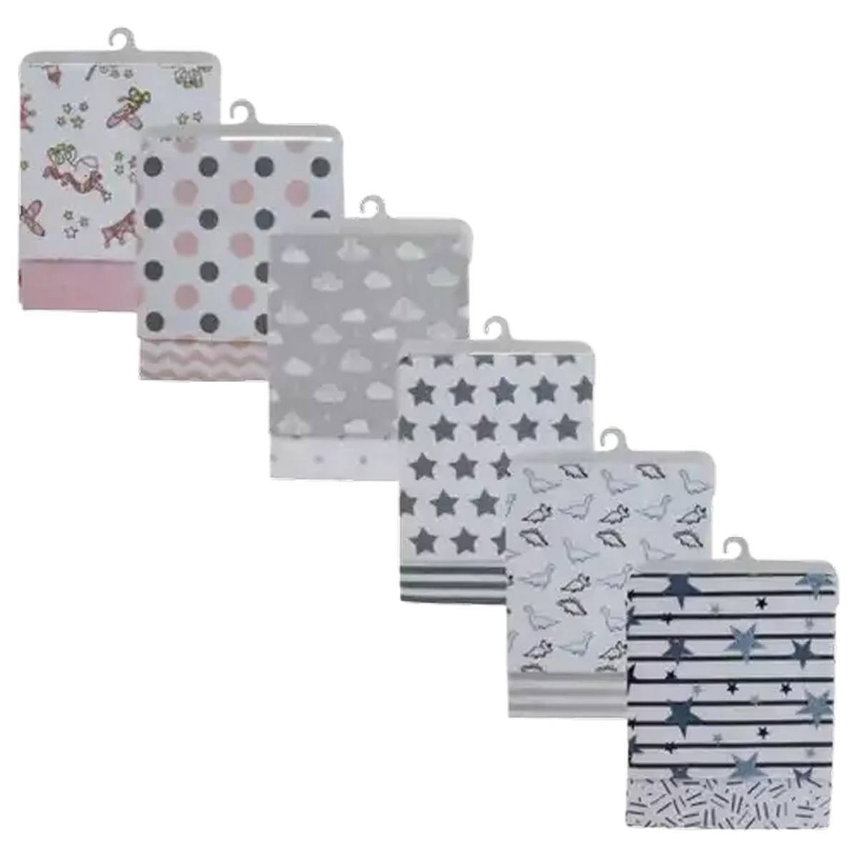 Checkers Sixty60 | Jolly Tots Receiving Blanket 2 Pack (Design May Vary)