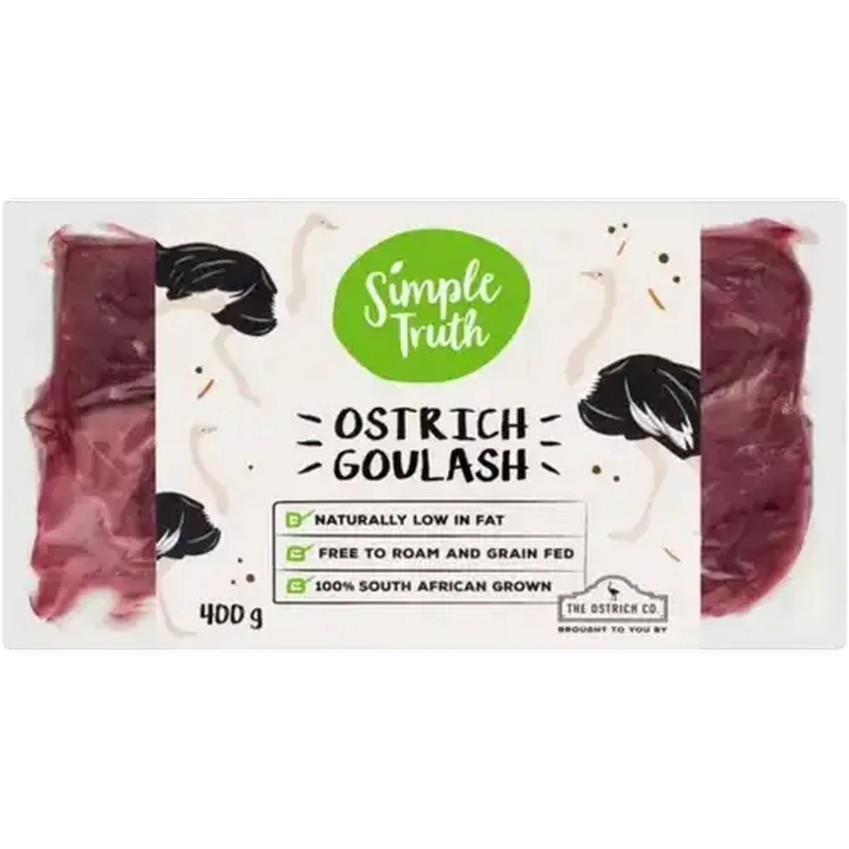 Checkers Sixty60 | Simple Truth Ostrich Goulash 400g