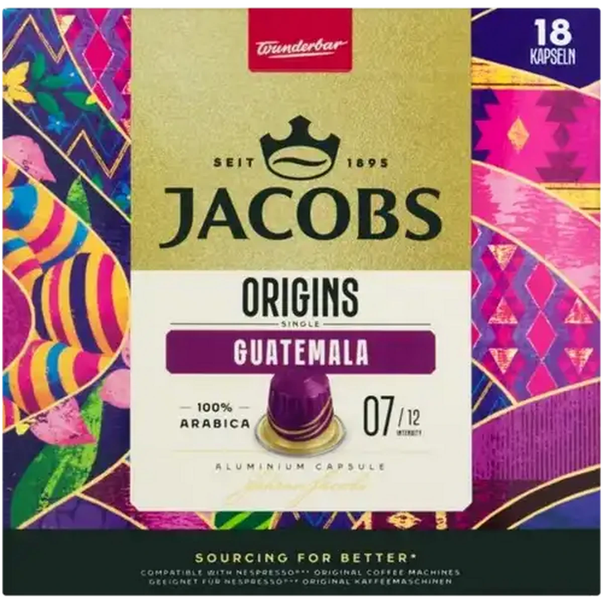 Checkers Sixty60 | Jacobs Origins Guatemala Coffee Capsules 18 Pack