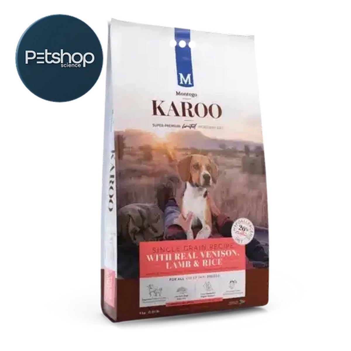 Checkers Sixty60 | Montego Karoo Venison & Lamb Adult Dry Dog Food 8kg