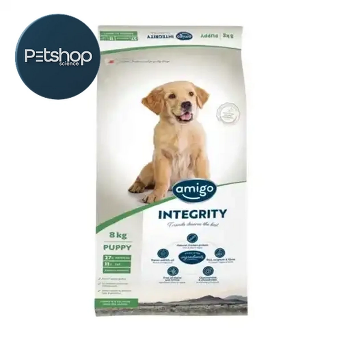 Checkers Sixty60 | Amigo Integrity Puppy Dry Dog Food 8kg