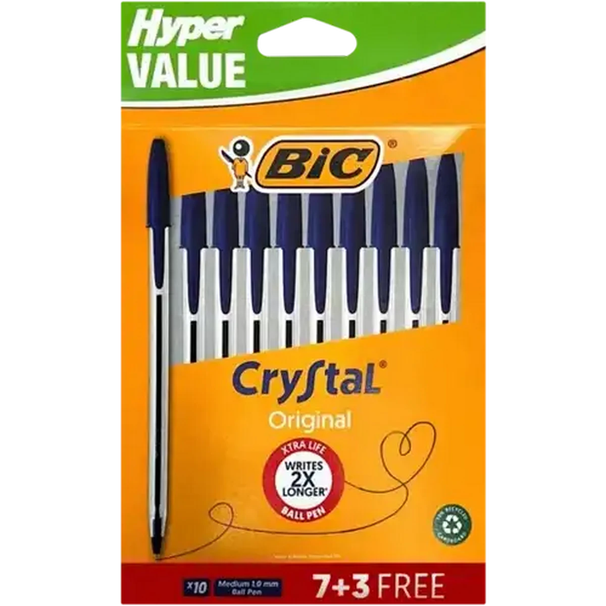 Checkers Sixty60 | BIC Crystal Blue Original Ballpoint Pen 10 Pack
