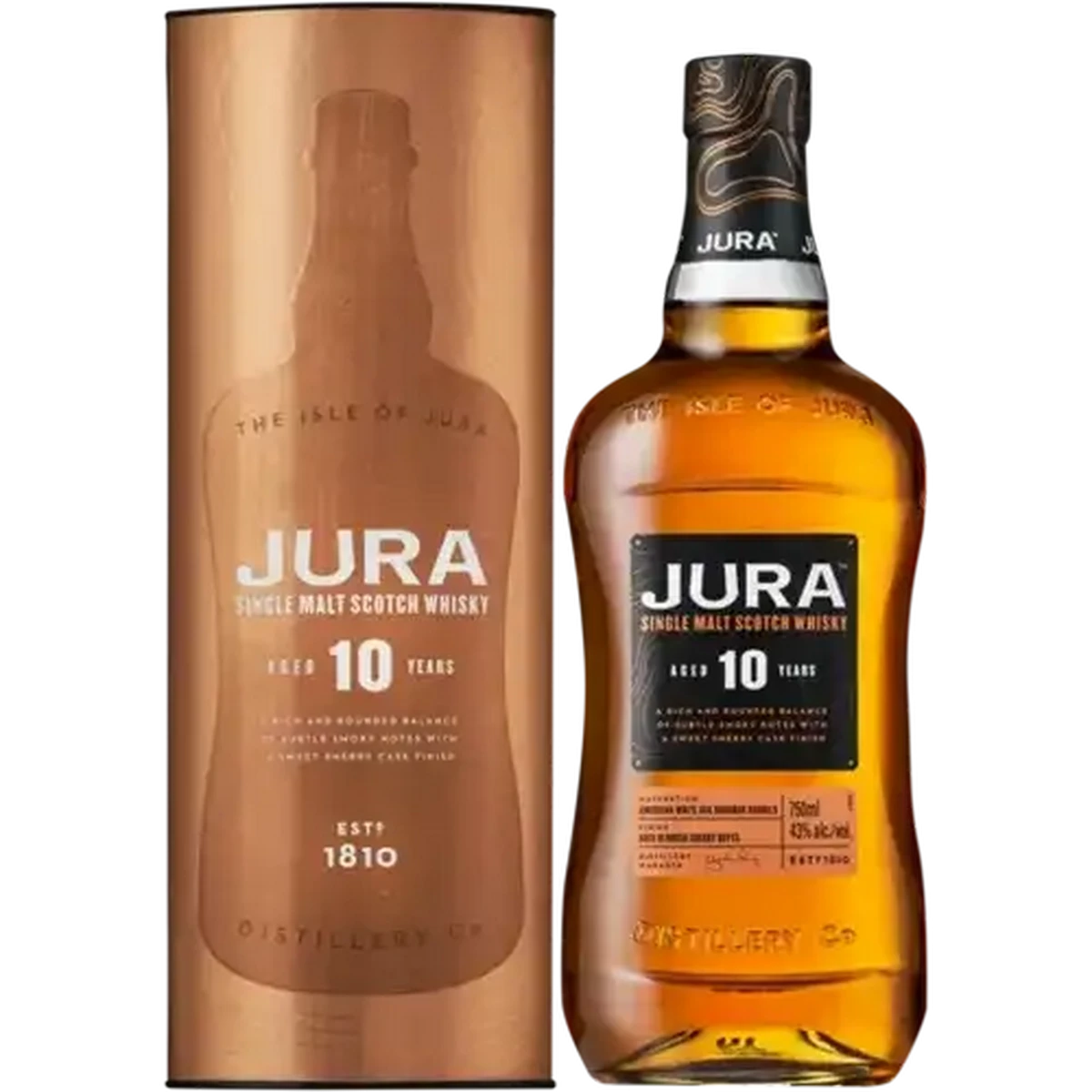 Checkers Sixty60 | Jura 10 Year Old Single Malt Scotch Whisky Bottle 750ml