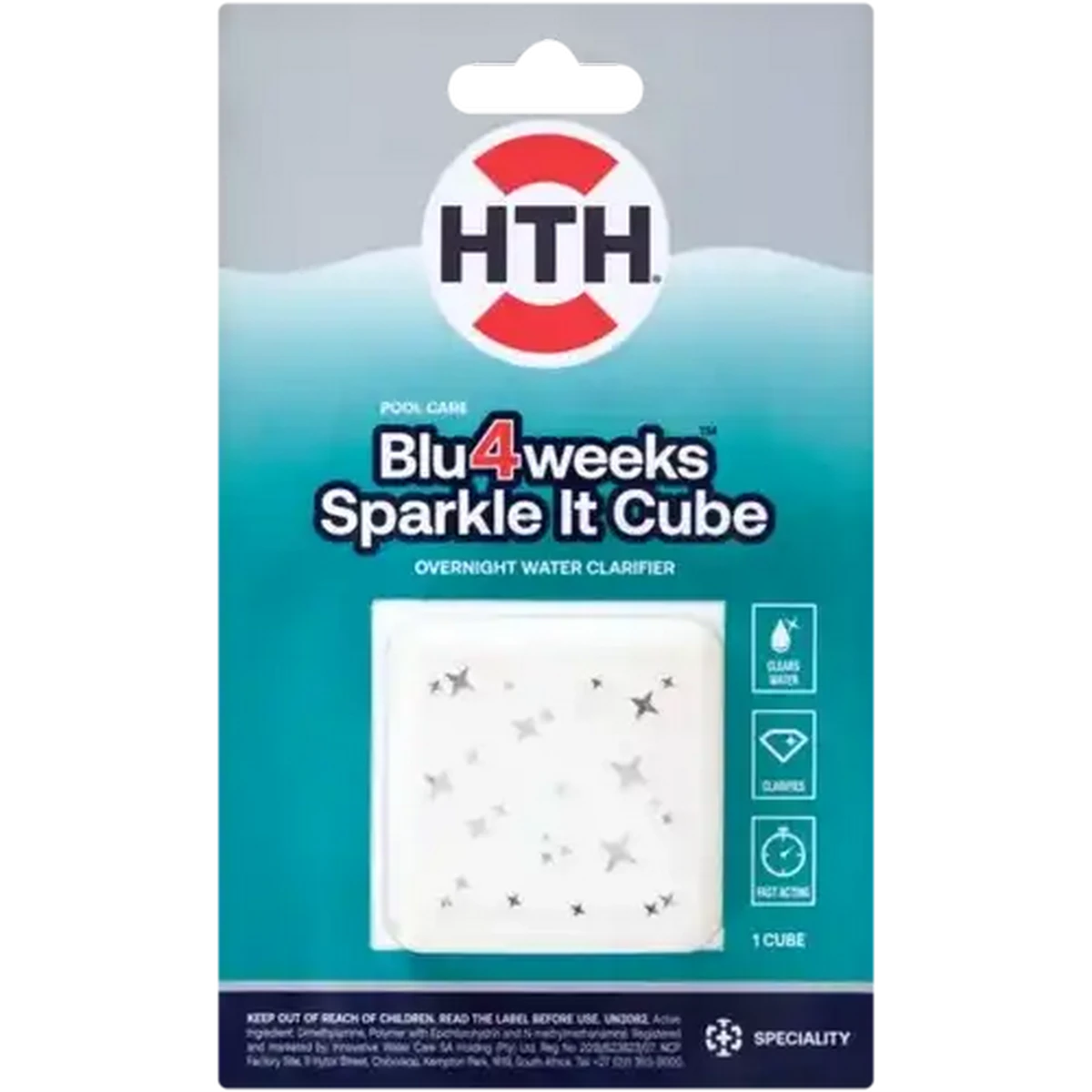 Checkers Sixty60 | HTH Blu4 Weeks Sparkle It Cube Overnight Water Clarifier