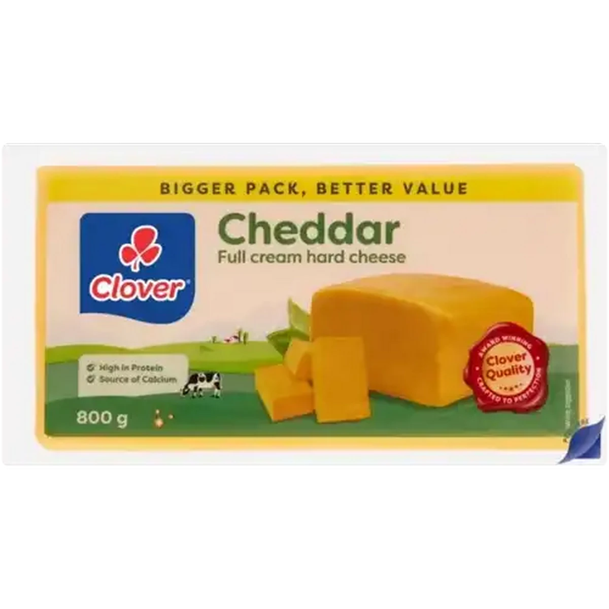 Checkers Sixty60 | Clover Full Cream Cheddar Cheese 800g