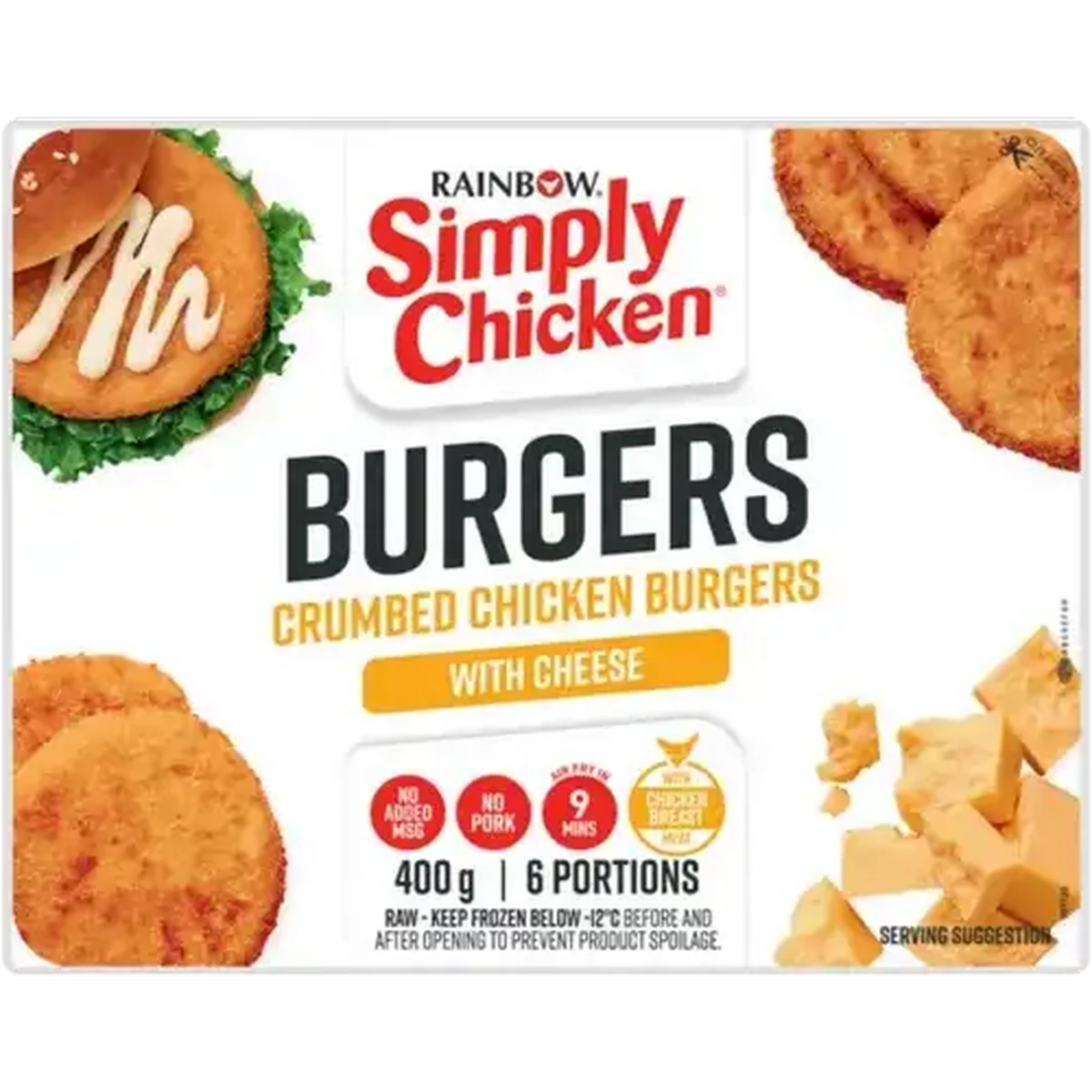 Checkers Sixty60 | RAINBOW Simply Chicken Frozen Crumbed Chicken ...