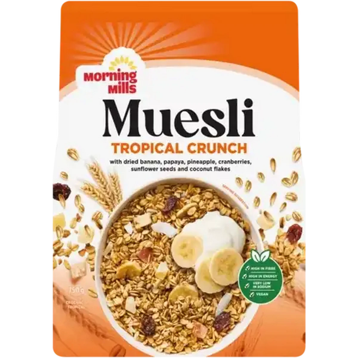 Checkers Sixty60 | Morning Mills Tropical Crunch Muesli 750g