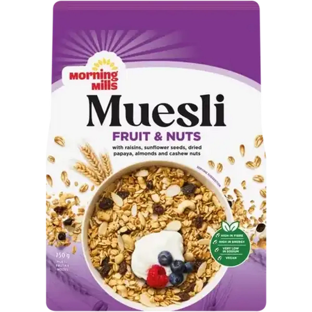 Checkers Sixty60 | Morning Mills Fruit & Nuts Muesli 750g