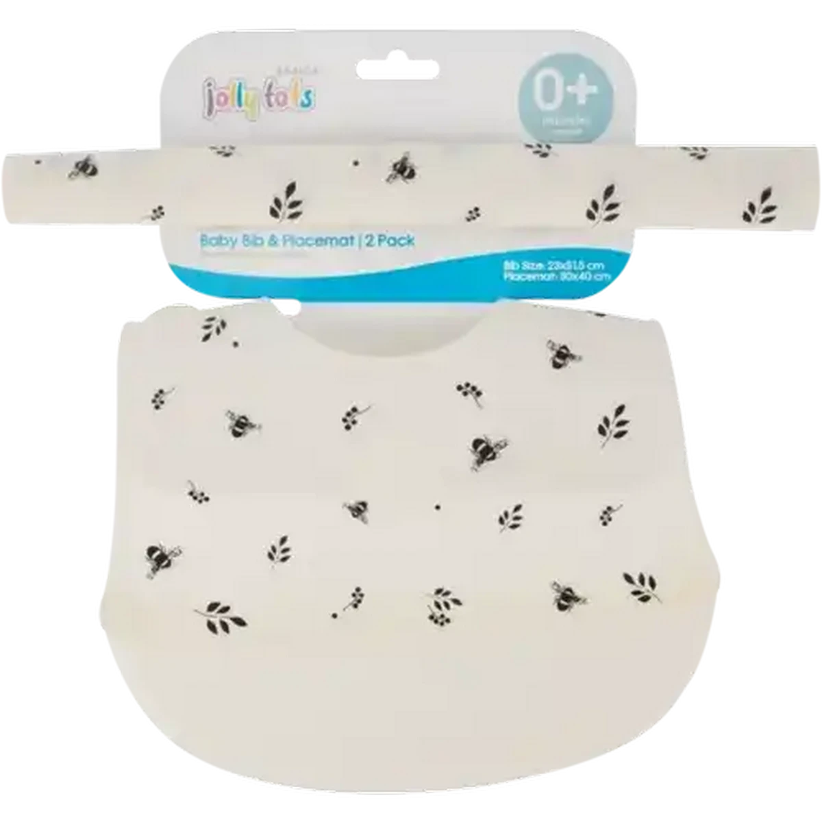 Checkers Sixty60 | Jolly Tots Basics Baby Bib & Placemat Set 2 Piece ...