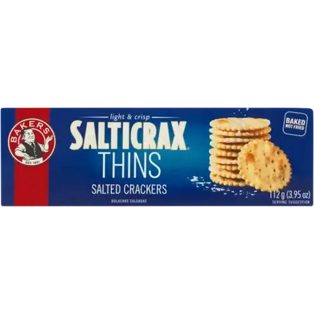Checkers Sixty60 | Bakers Salticrax Thin Salted Crackers 112g