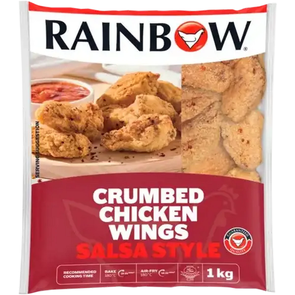Checkers Sixty60 | RAINBOW Salsa Style Frozen Crumbed Chicken Wings 1kg
