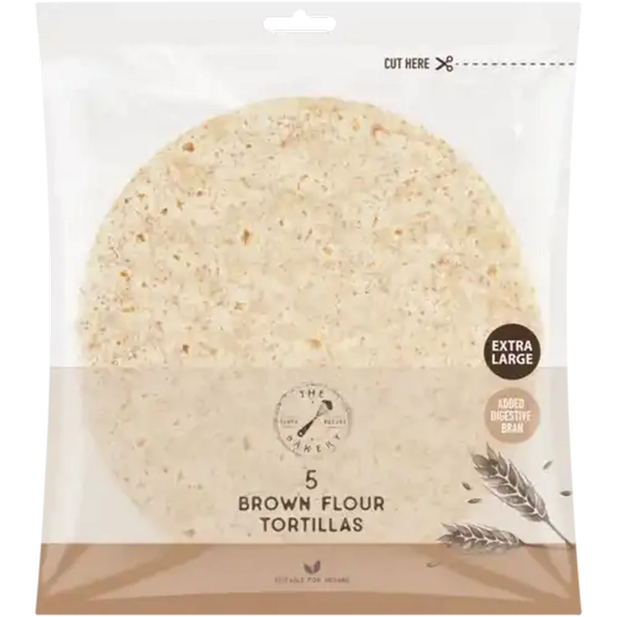 Checkers Sixty60 | The Bakery Brown Flour Tortillas 5 x 100g