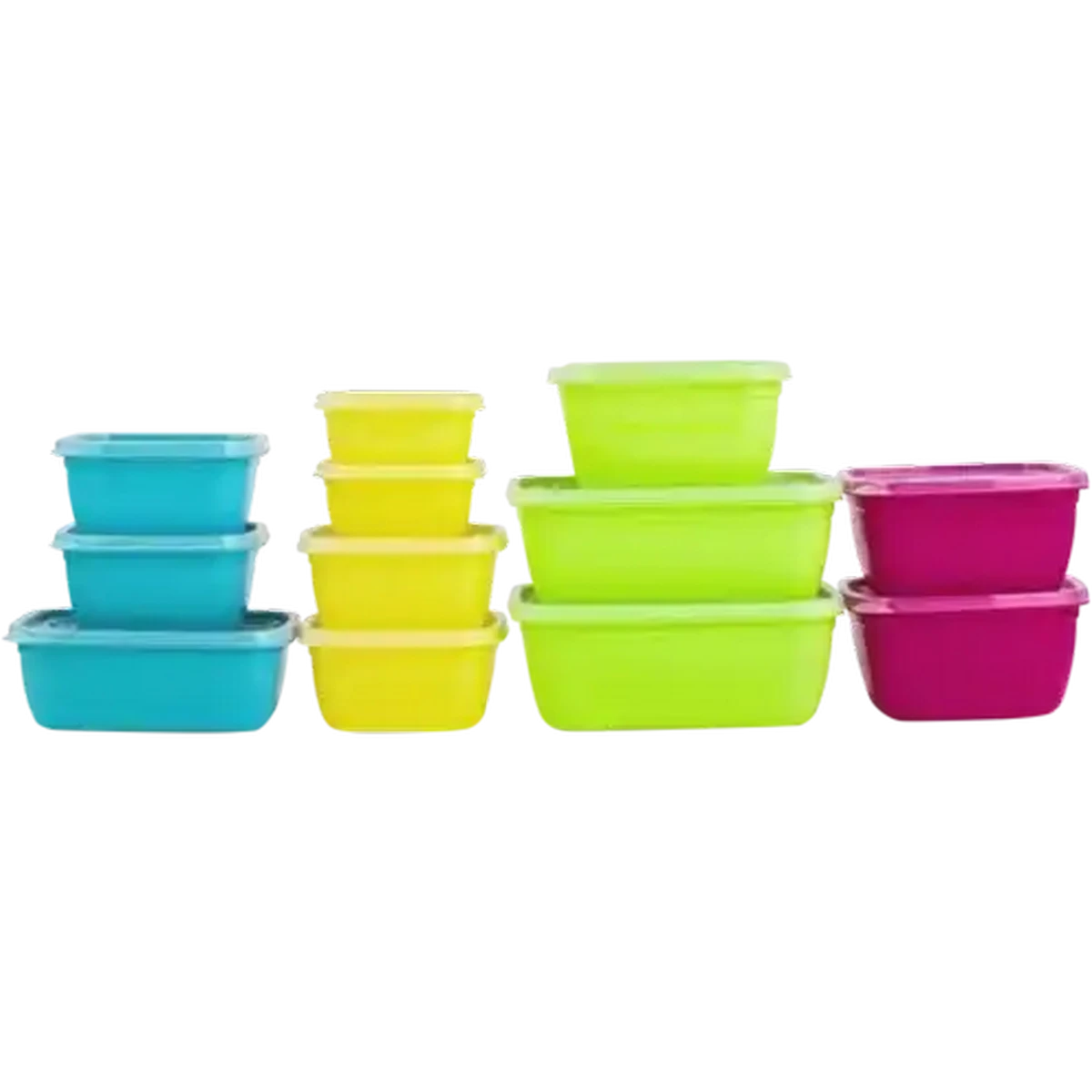 Checkers Sixty60 | &Stack Multicoloured Food Storage Container Set 12-Piece
