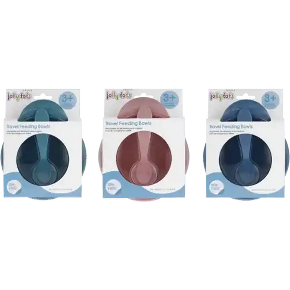 Checkers Sixty60 | Jolly Tots Travel Feeding Bowls with Spoon 2 Pack ...