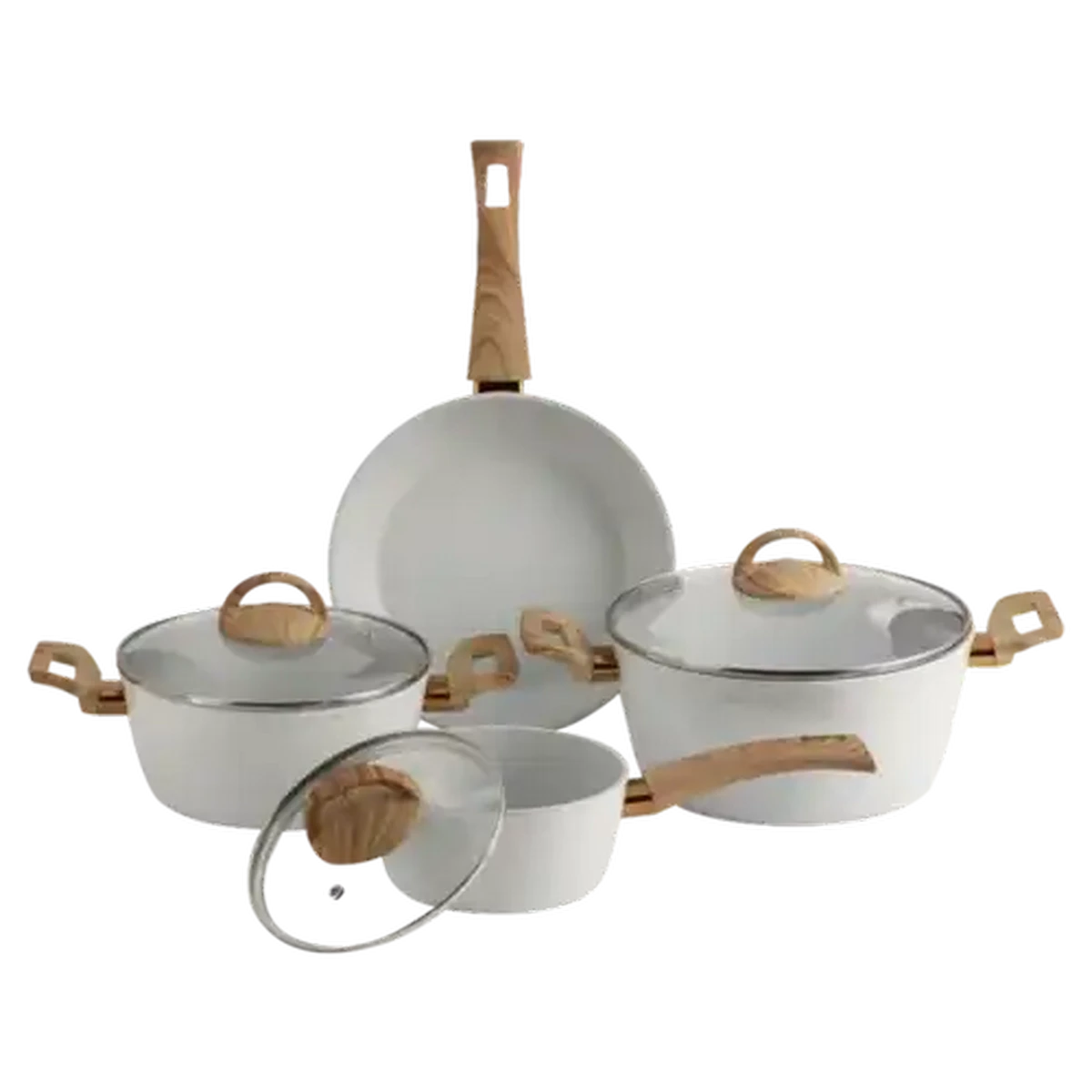 Checkers Sixty60 | Coconut Forged Aluminium Cookware Set 7-Piece