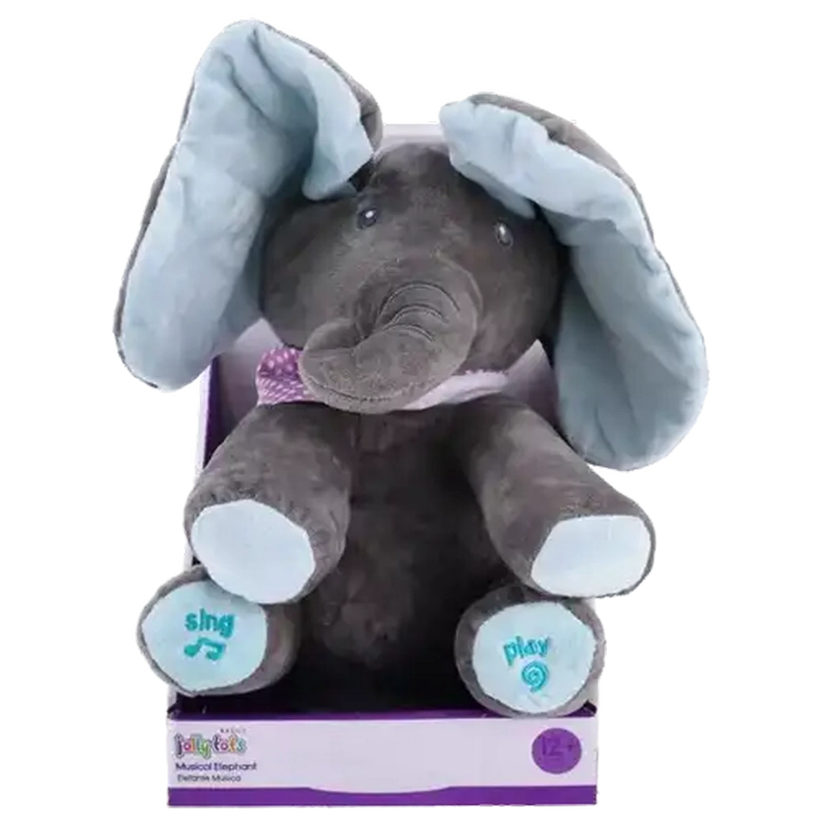 Checkers Sixty60 | Jolly Tots Blue Musical Elephant 12 Months+