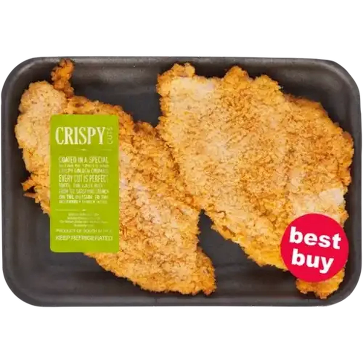Checkers Sixty60 | Crispy Cuts Crumbed Chicken Schnitzel Per kg