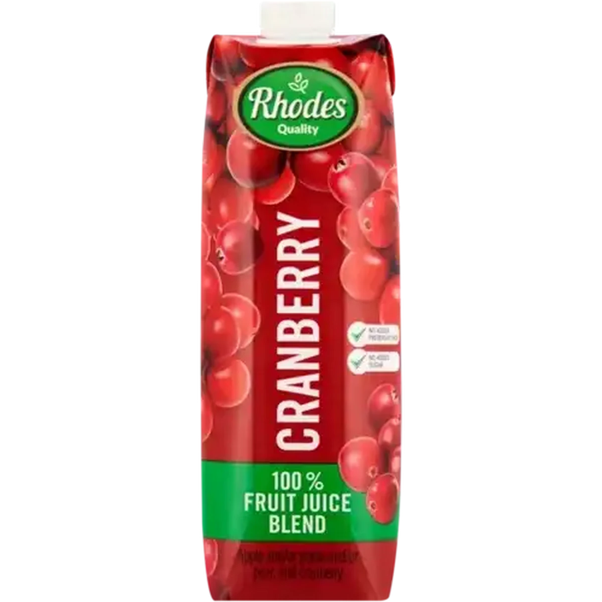 Checkers Sixty60 | Rhodes Quality Cranberry 100% Fruit Juice Blend 1L