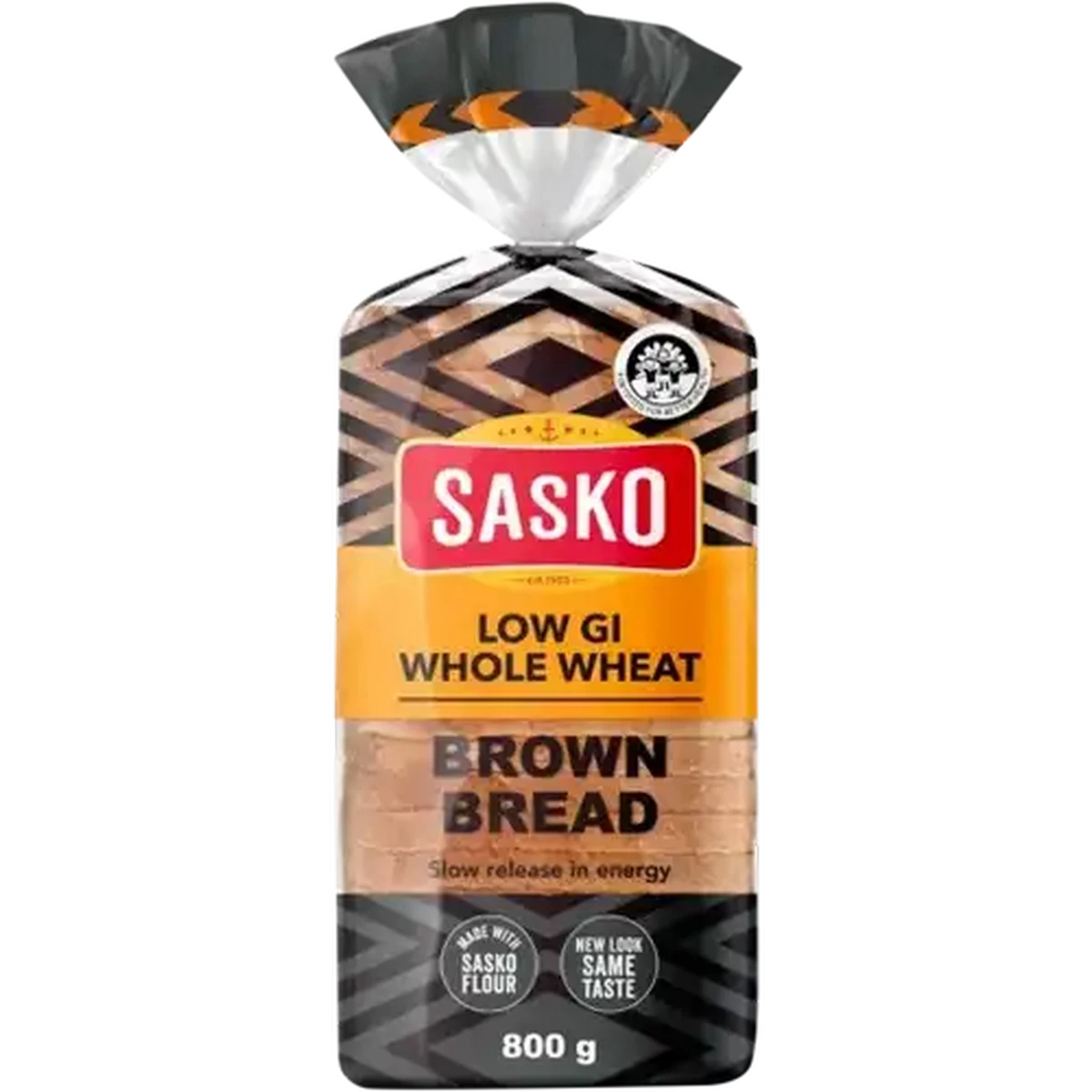 Checkers Sixty60 | SASKO Low G.I Wholewheat Brown Bread 800g