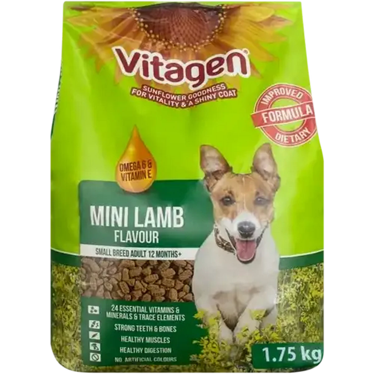 Checkers Sixty60 | Vitagen Mini Lamb Flavour Adult Dry Dog Food 1.75kg