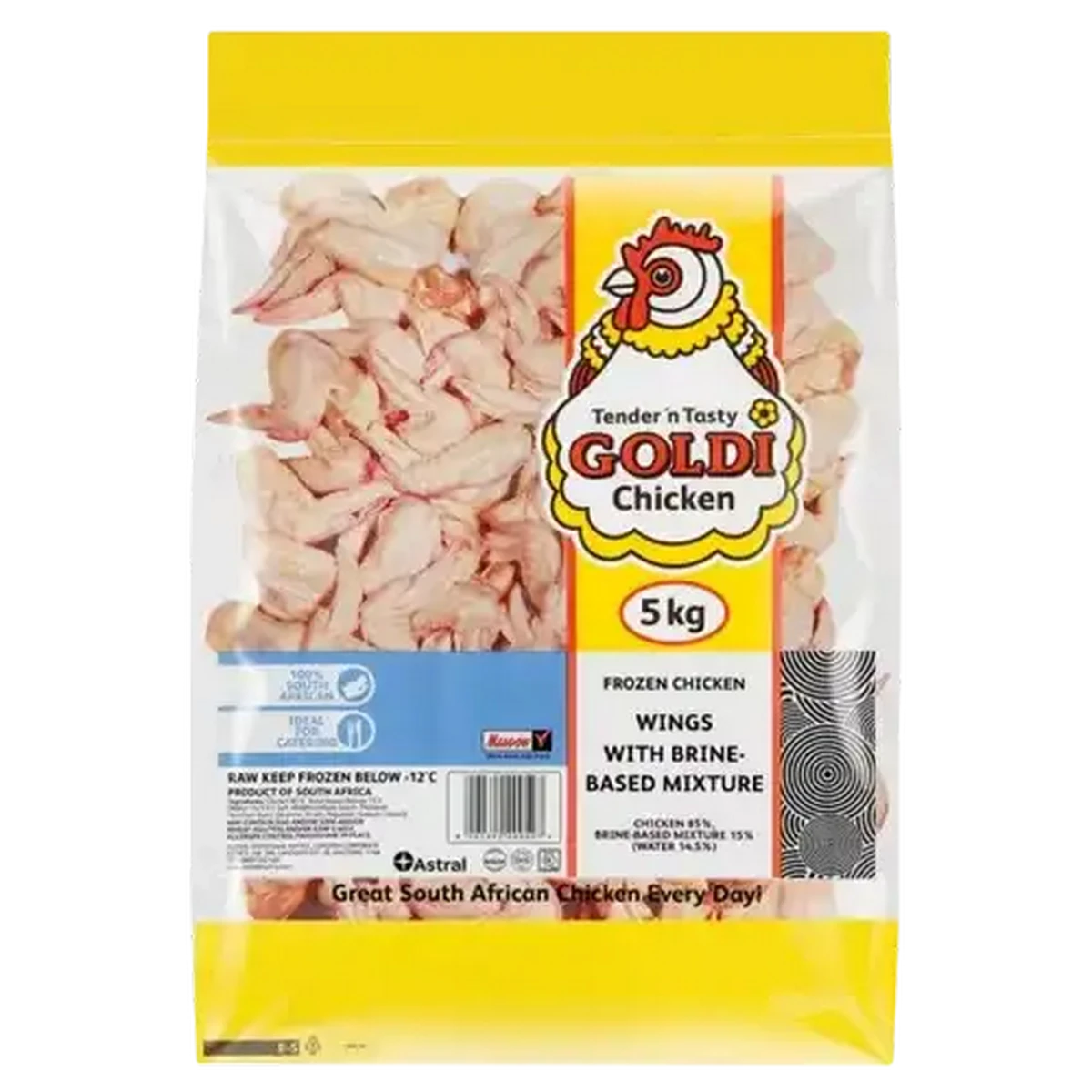Checkers Sixty60 | Goldi Chicken IQF Frozen Chicken Wings 5kg