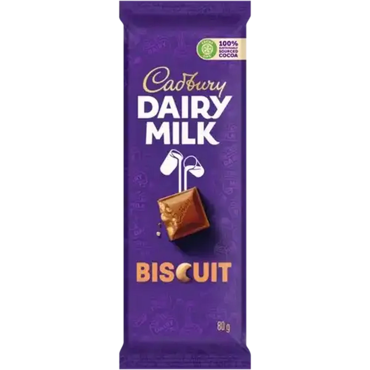Checkers Sixty60 | Cadbury Dairy Milk Biscuit Chocolate Slab 80g