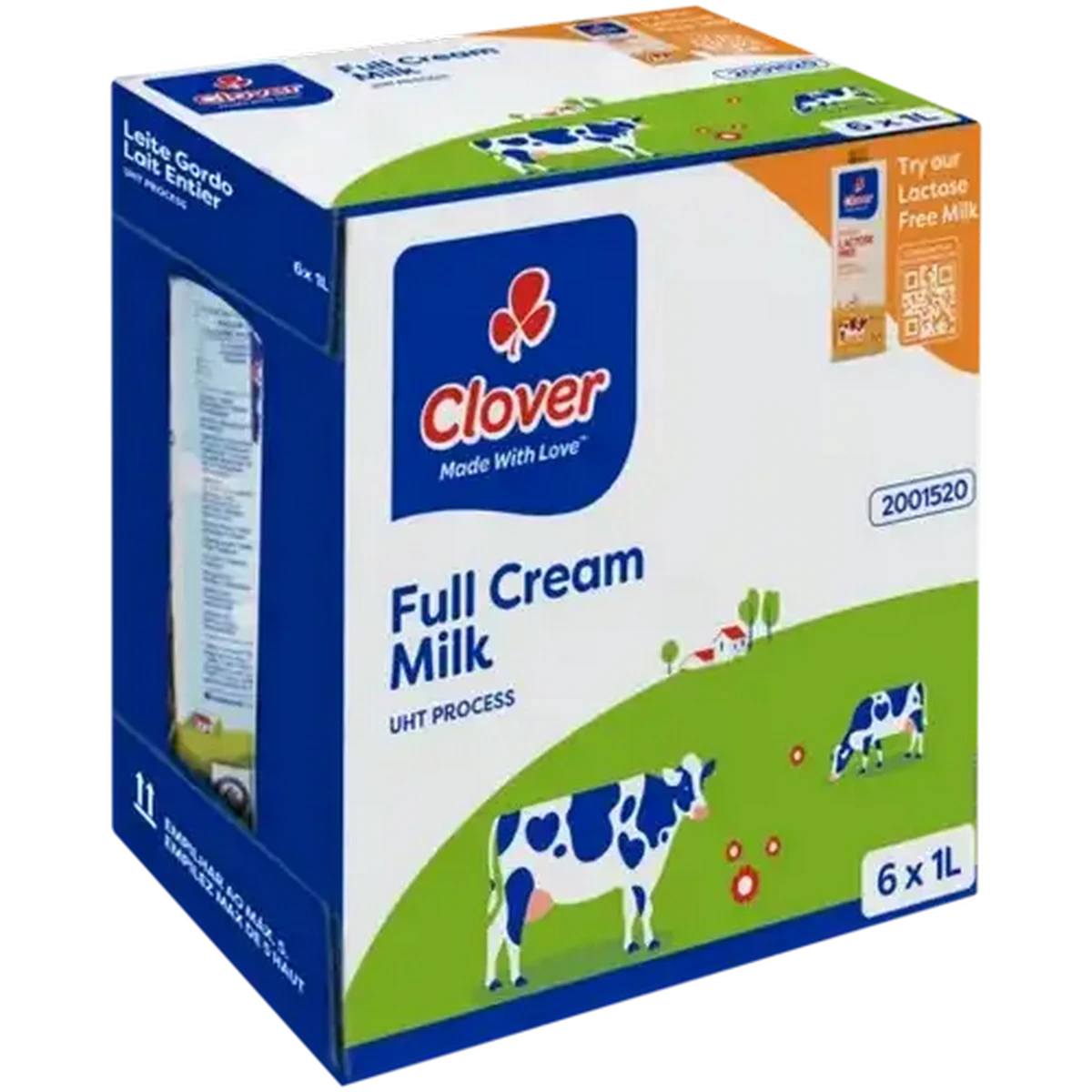 Checkers Sixty60 | Clover Full Cream Milk 6 x 1L