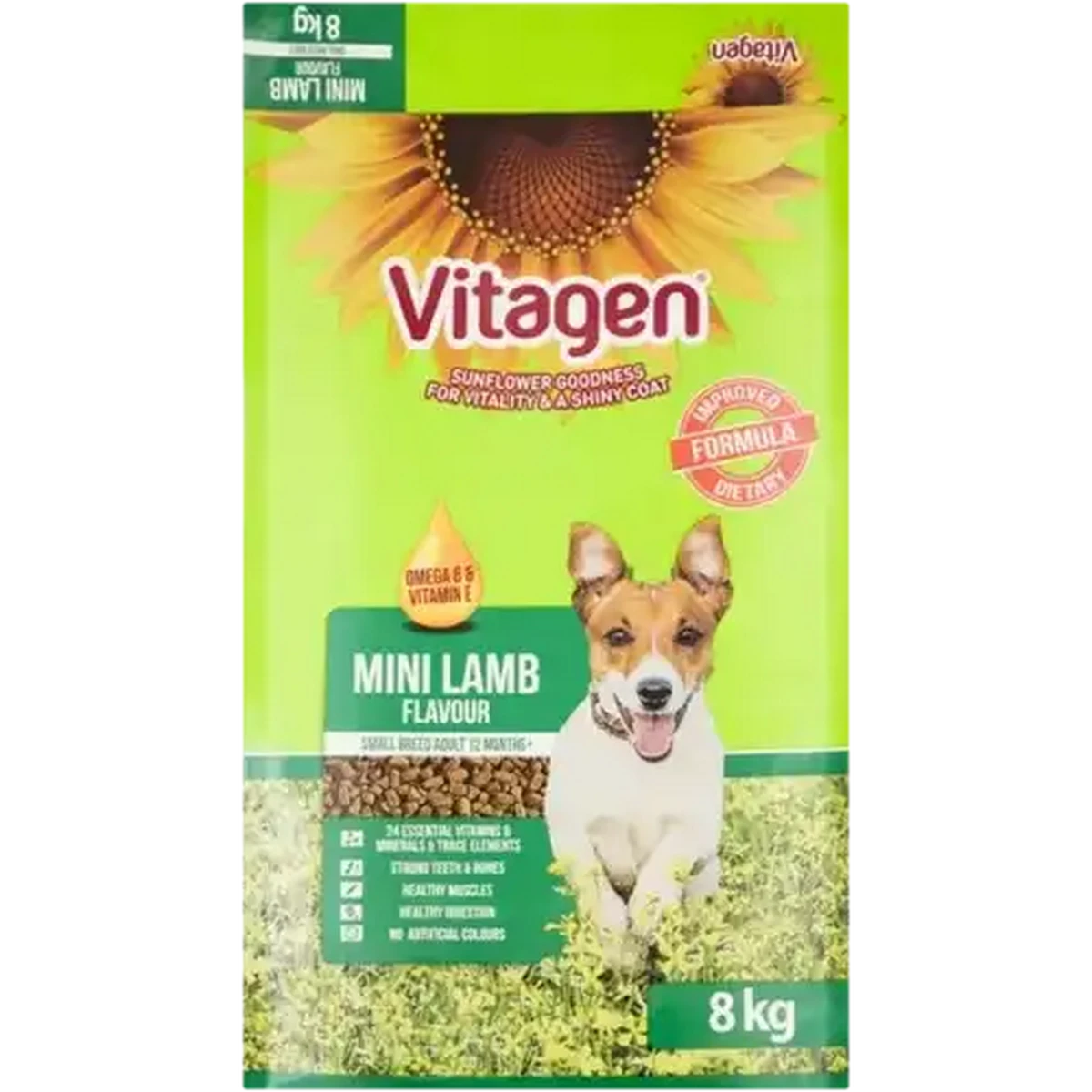 Checkers Sixty60 | Vitagen Mini Lamb Flavour Small Adult Dry Dog Food 8kg