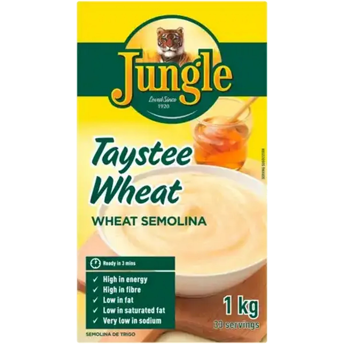 Checkers Sixty60 | Jungle Taystee Wheat Semolina Porridge 1kg