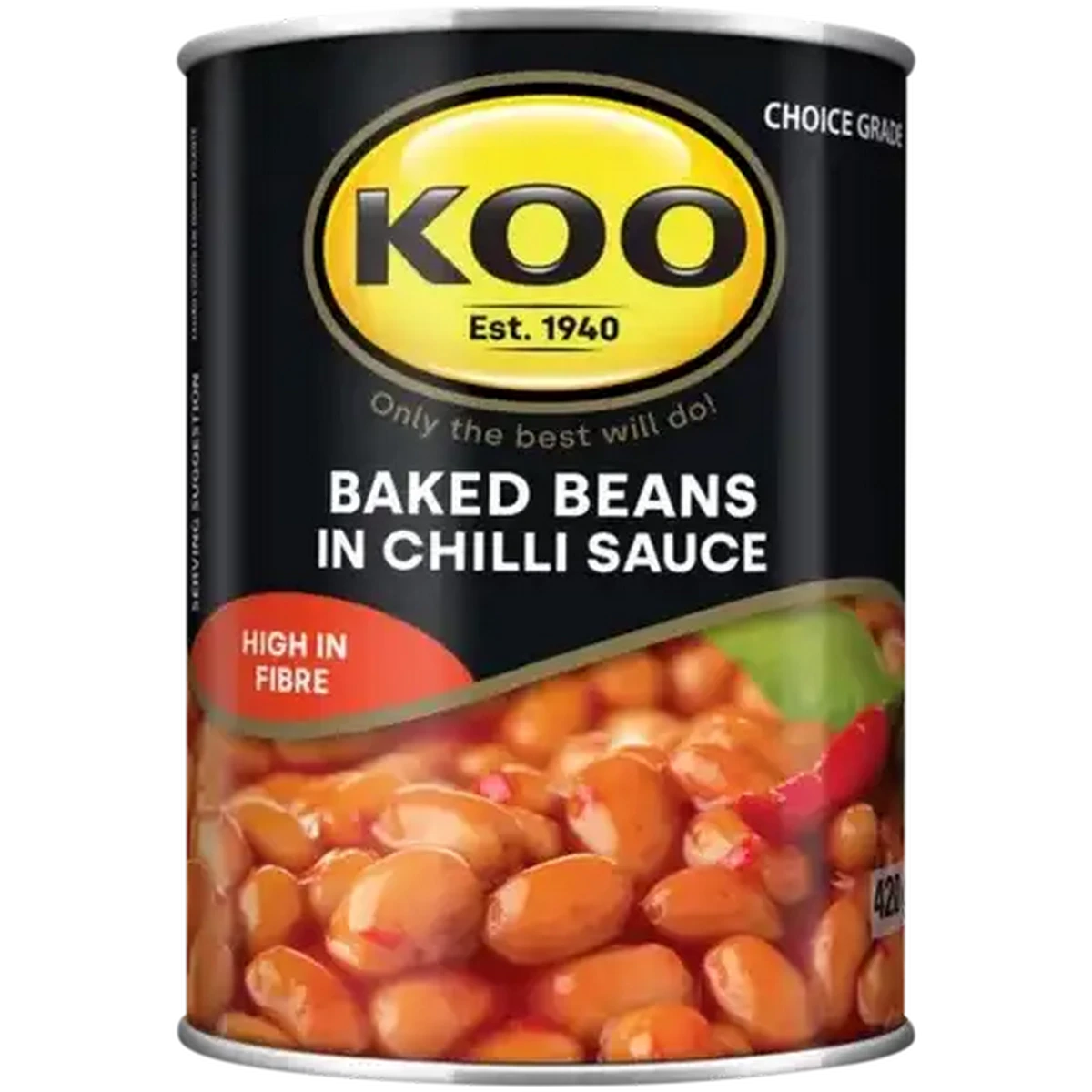 Checkers Sixty60 | KOO Baked Beans In Chilli Sauce Can 420g