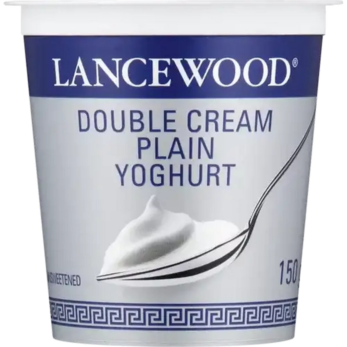 Checkers Sixty60 | LANCEWOOD Plain Double Cream Yoghurt 150g