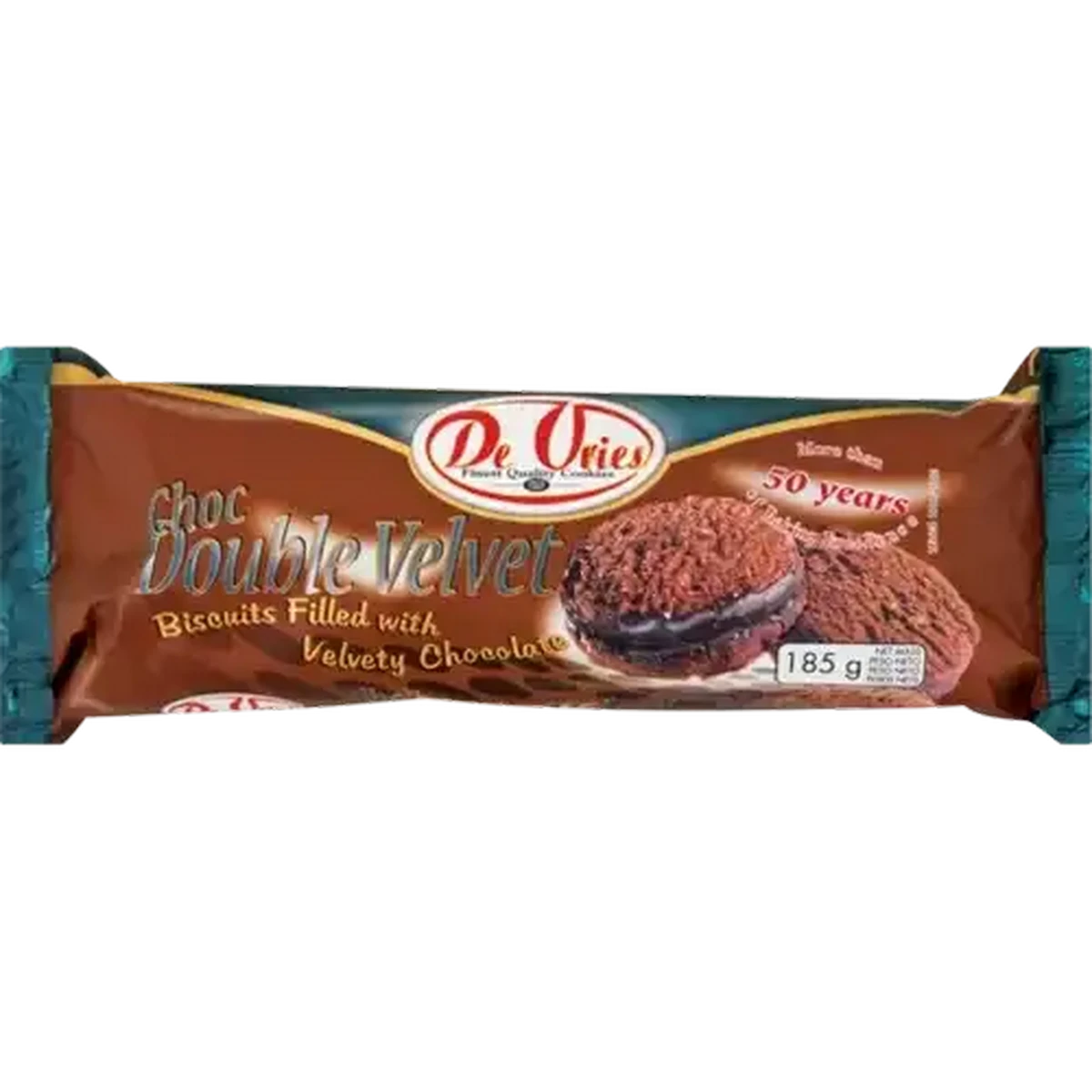 Checkers Sixty60 | De Vries Double Velvet Chocolate Biscuits 185g