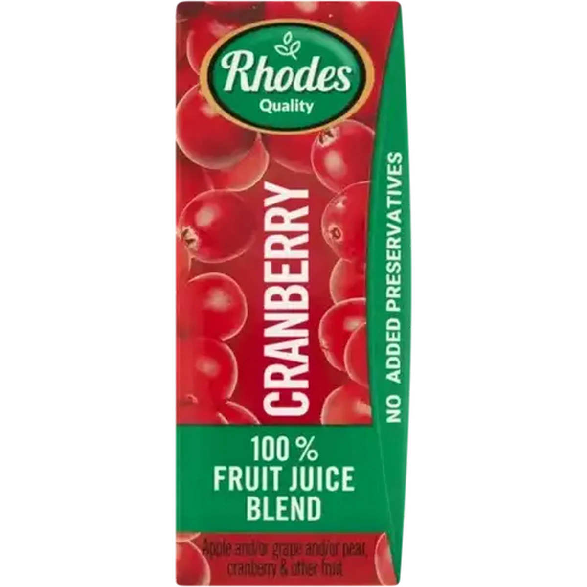 Checkers Sixty60 | Rhodes Quality Cranberry 100% Fruit Juice Blend 200ml