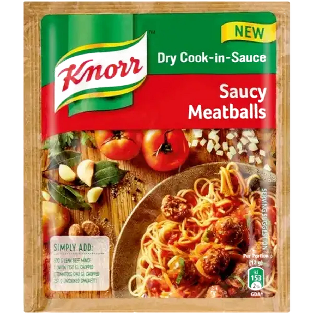 Checkers Sixty60 | Knorr Saucy Meatballs Dry Cook-In-Sauce 48g