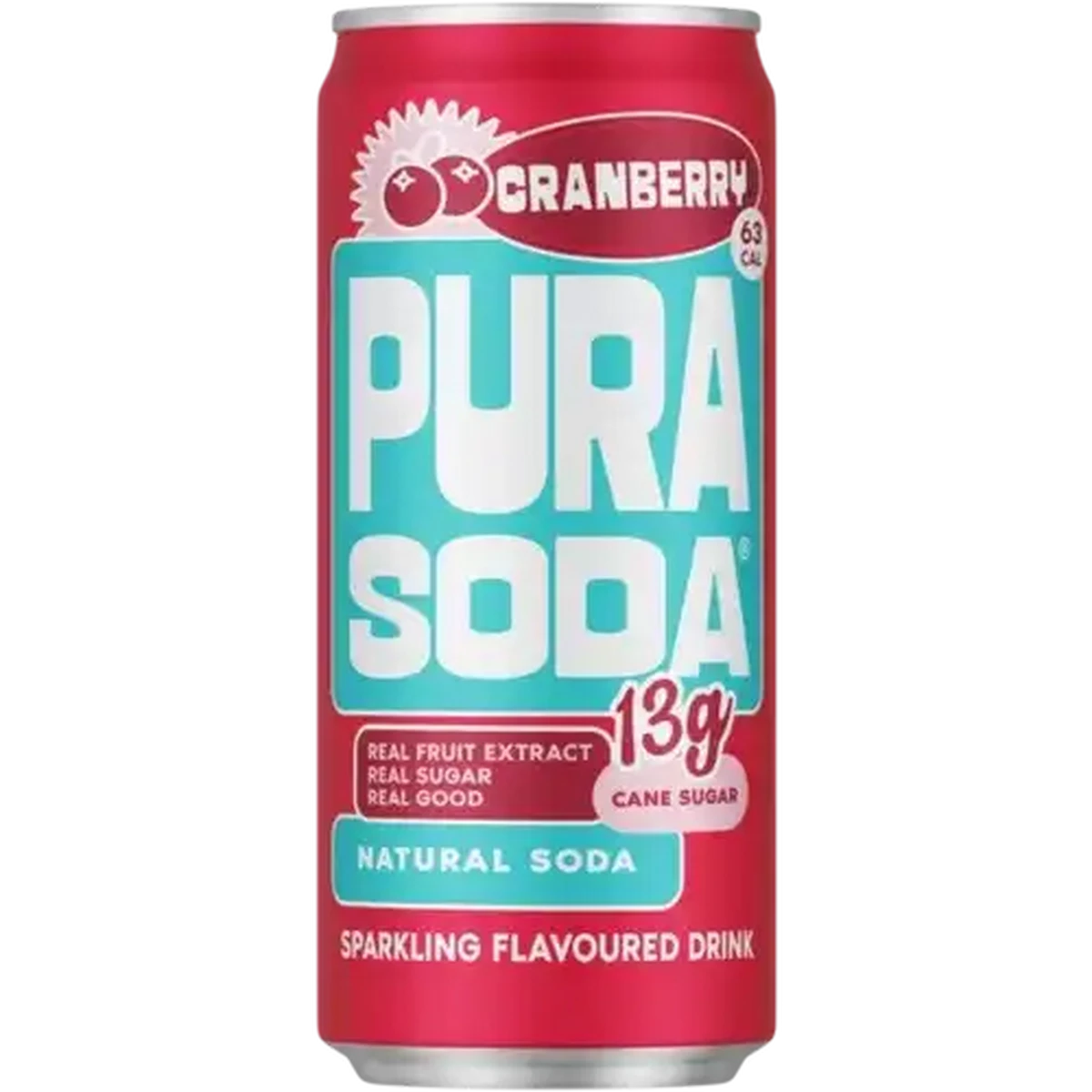 Checkers Sixty60 | PURA Soda Cranberry Sparkling Flavoured Soft Drink ...