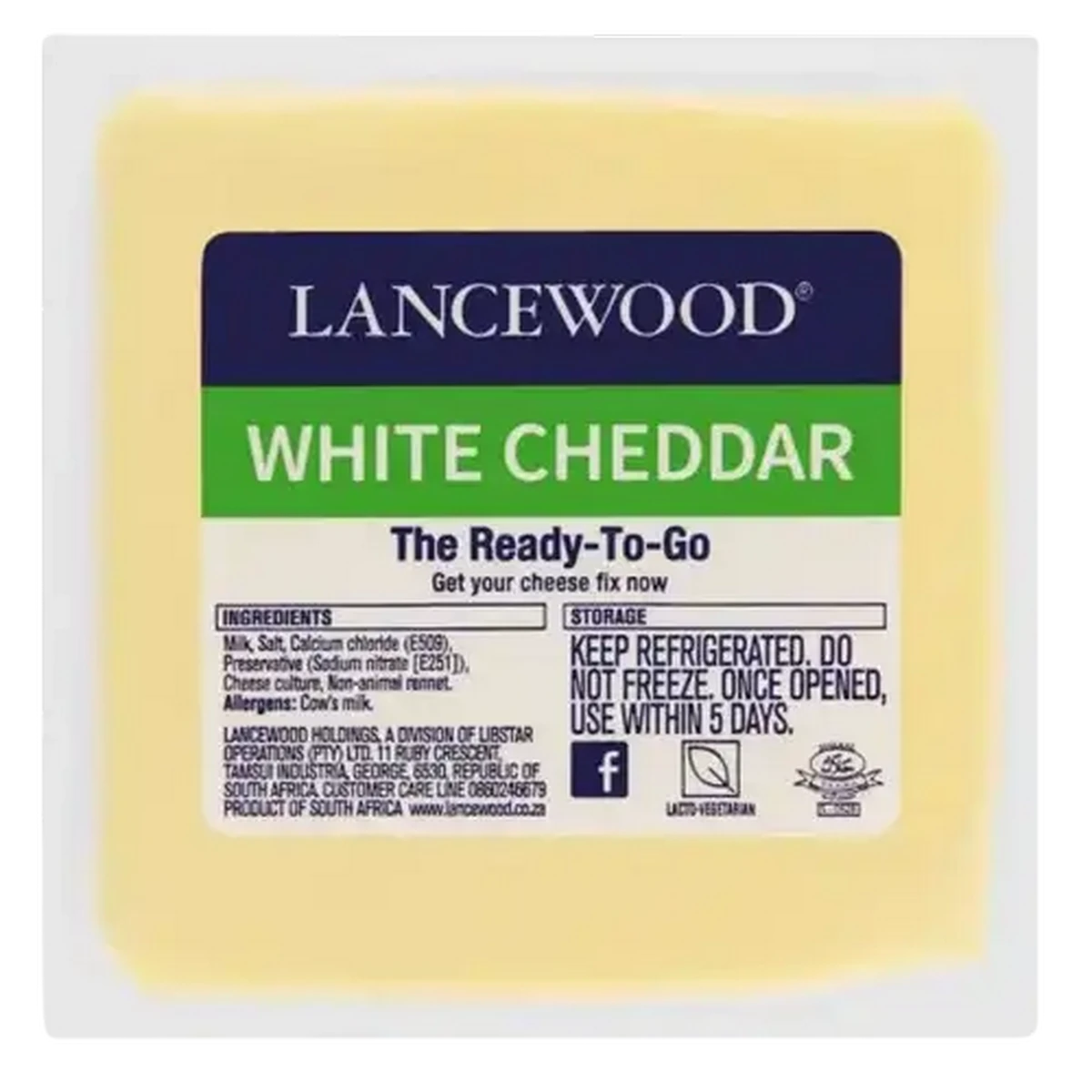 Checkers Sixty60 | LANCEWOOD White Cheddar Cheese Per kg