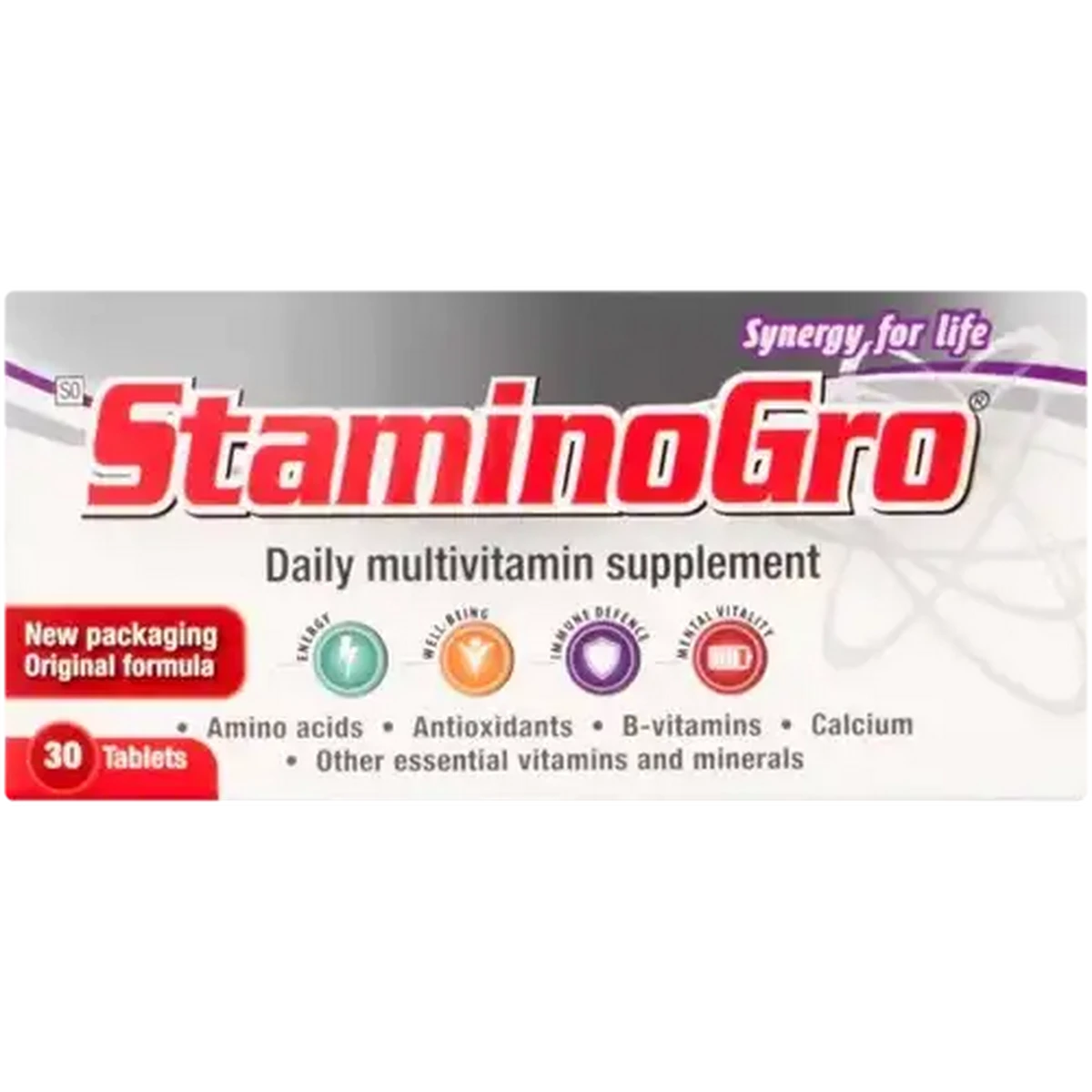 Checkers Sixty60 | StaminoGro Daily Multivitamin Supplement Tablets 30 Pack