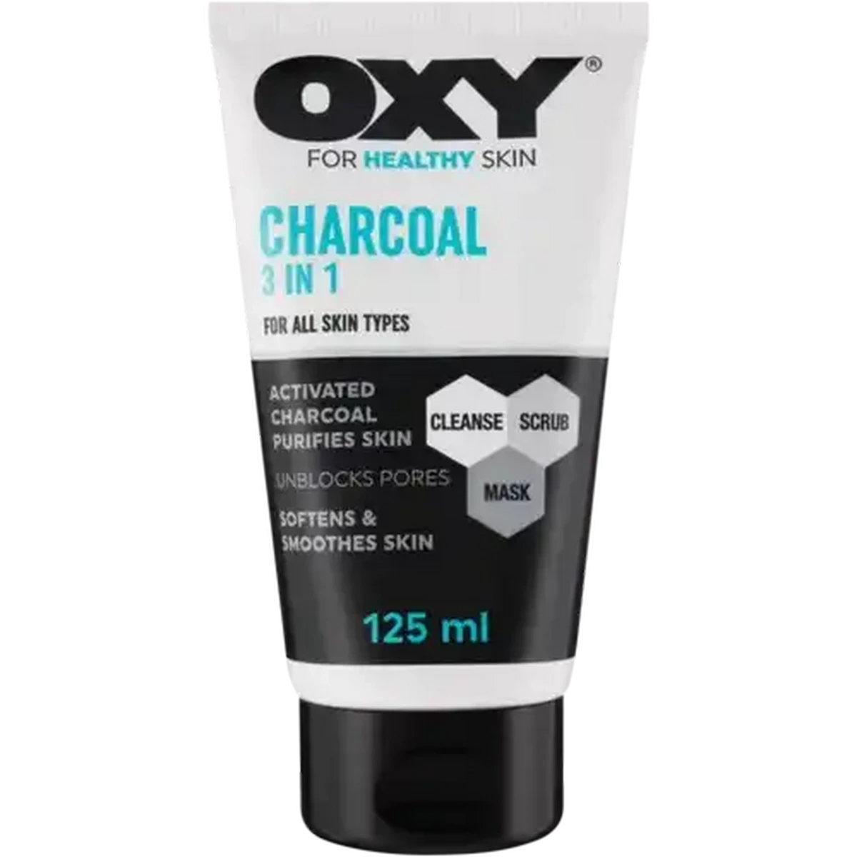 Checkers Sixty60 | OXY 3-In-1 Charcoal Face Mask 125ml