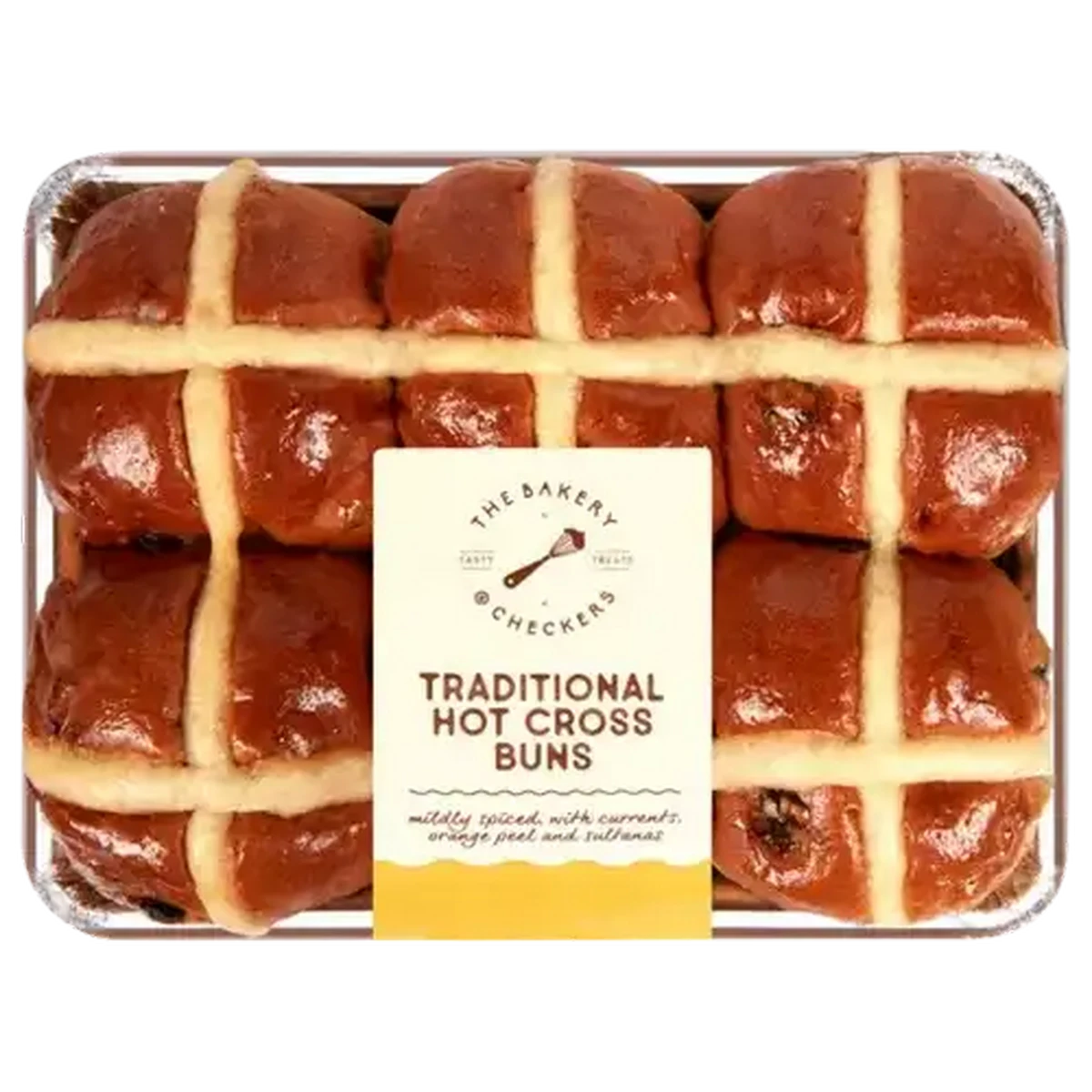 Checkers Sixty60 | The Bakery Traditional Hot Cross Buns 6 Pack