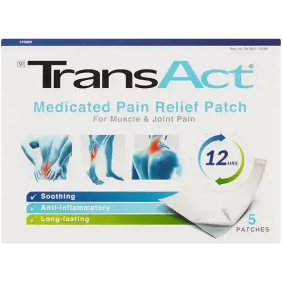 Checkers Sixty60 | Transact Medicated Pain Relief Patches 5 Pack