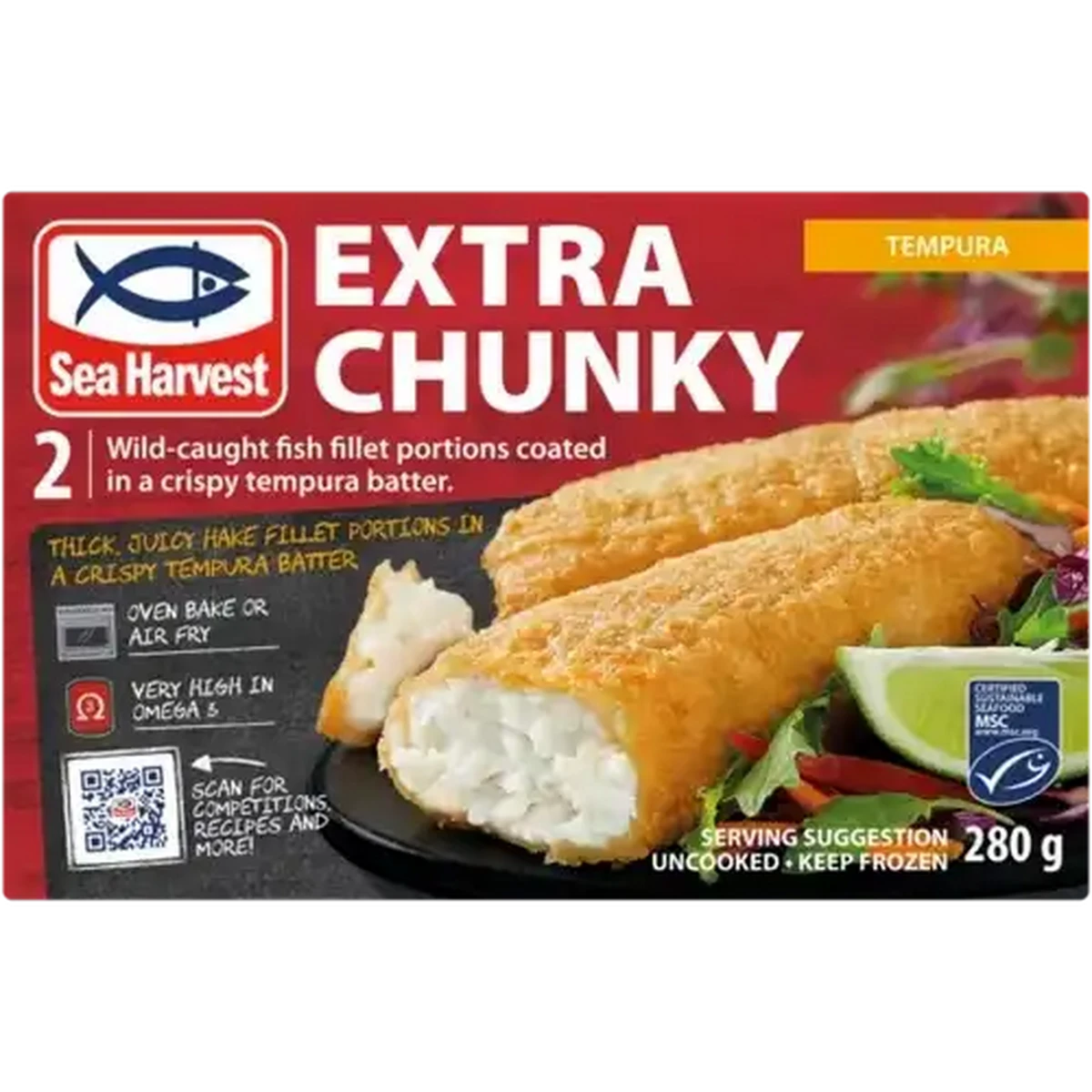 Checkers Sixty60 | Sea Harvest Frozen Extra Chunky Tempura Battered ...